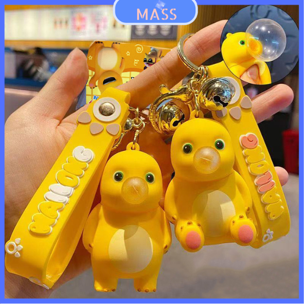 Jual [MASS Toys]Kunci Dino Kuning/Nailong Dino Kuning Gantungan ...
