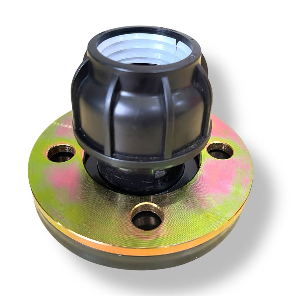 Jual Flange adaptor compression Pipa HDPE 110 mm ( 4 inch ) | Shopee ...