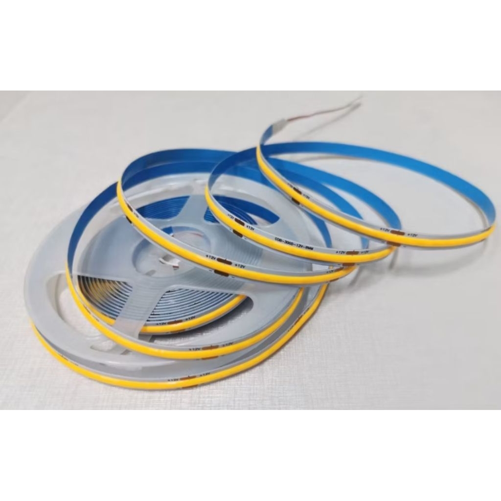Jual Led Strip COB DC 12volt 5 meter 300led / Lampu Strip Light COB ...