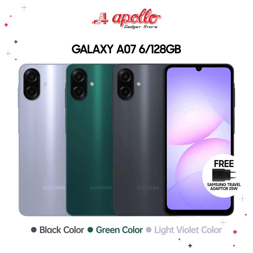 Jual Samsung Galaxy A07 6/128GB Garansi Resmi SEIN | Shopee Indonesia