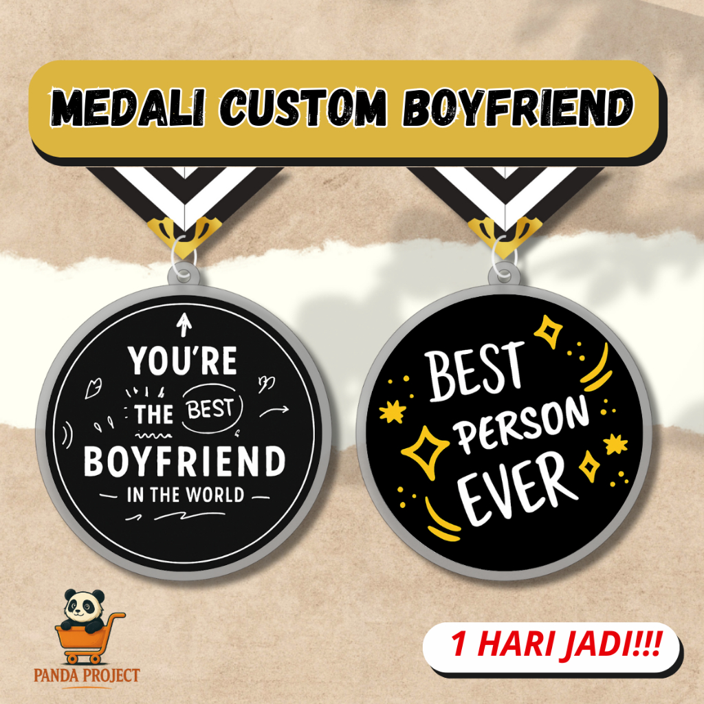 Jual {SEHARI JADI) MEDALI CUSTOM / mendali Custom-kado ulang tahun ...