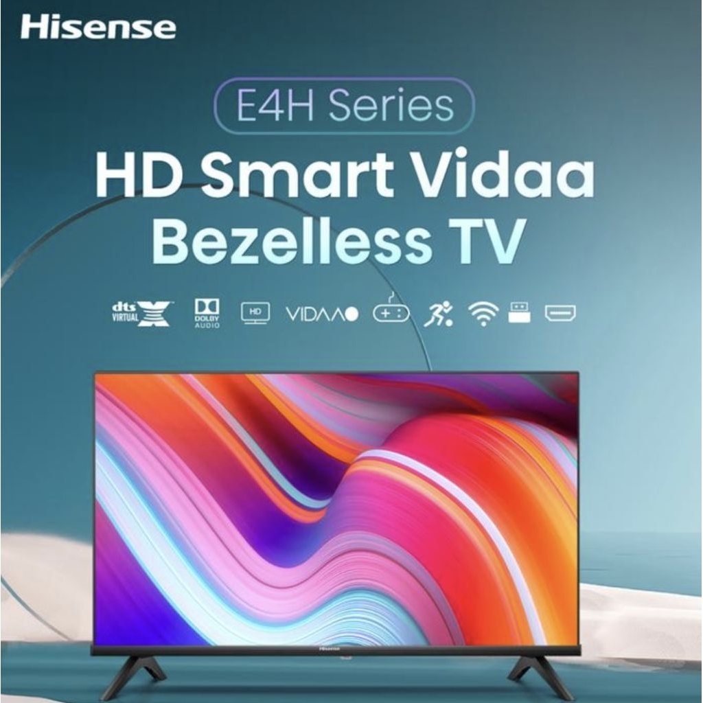 Jual Hisense Vidaa Smart Digital TV - 32E4H Segel Garansi Resmi ...