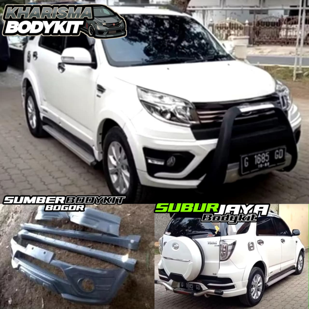 Jual BODYKIT RUSH TERIOS TAHUN 2007 - 2016 FULL SET BODYKIT TERIOS ...