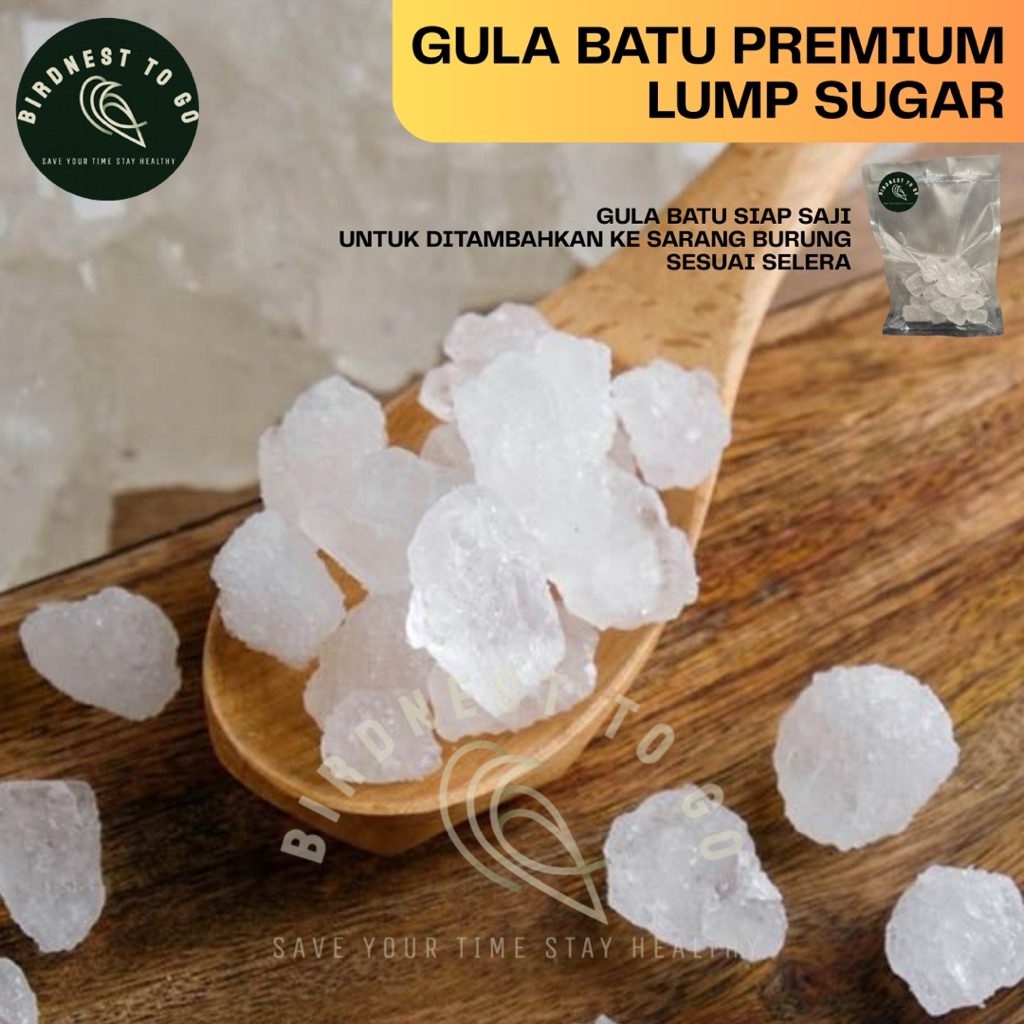 Jual Birdnest ToGO Gula Batu Premium Lump Sugar Packaging Siap Saji ...