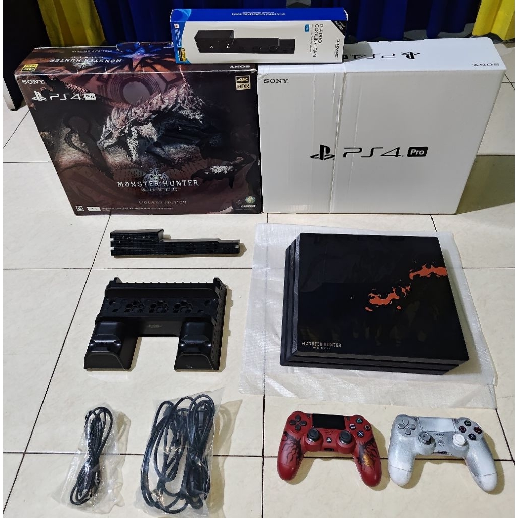 Jual PS4 PRO HEN LIMITED EDITION MONSTER HUNTER 1TB | Shopee Indonesia