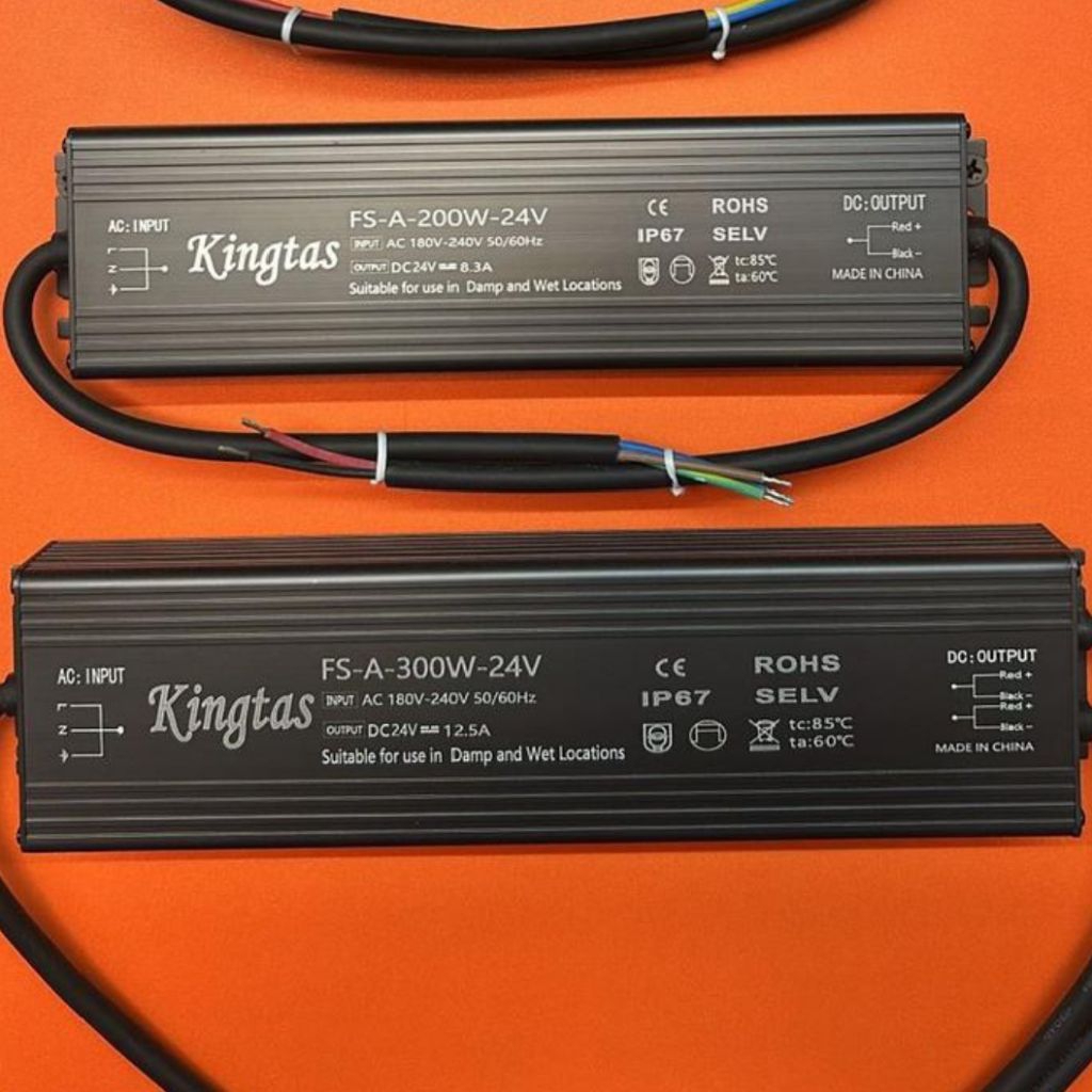 Jual Kingtas Trafo Power Supply 24V 60w 100w 200w 300w Waterproof ...