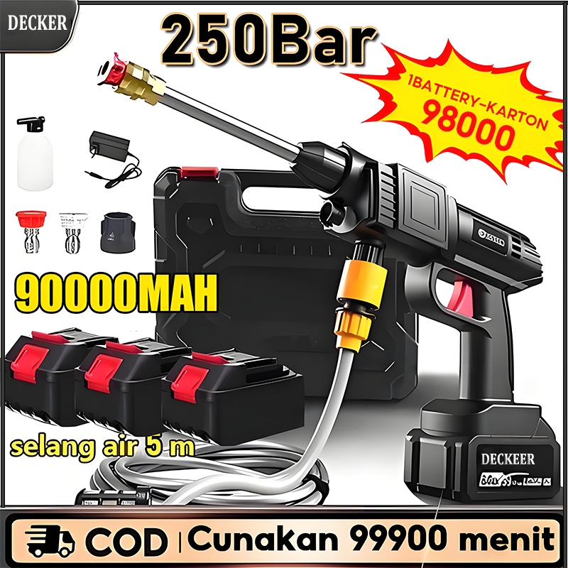 Jual DECKER 699v/999v 130Pa Alat Steam Cuci Motor dan Mobil Mesin Mini ...