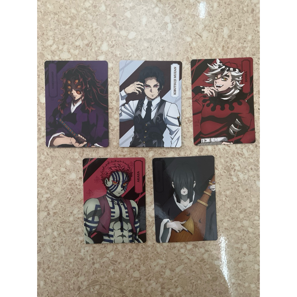 Jual Photocard Demon Slayer x FamilyMart – Demon Set | Shopee Indonesia