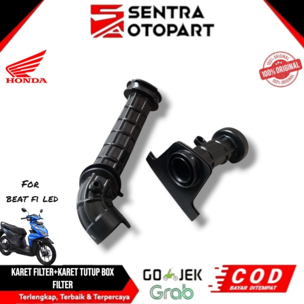 Jual Karet filter udara karet tutup box bok filter saringan udara beat ...