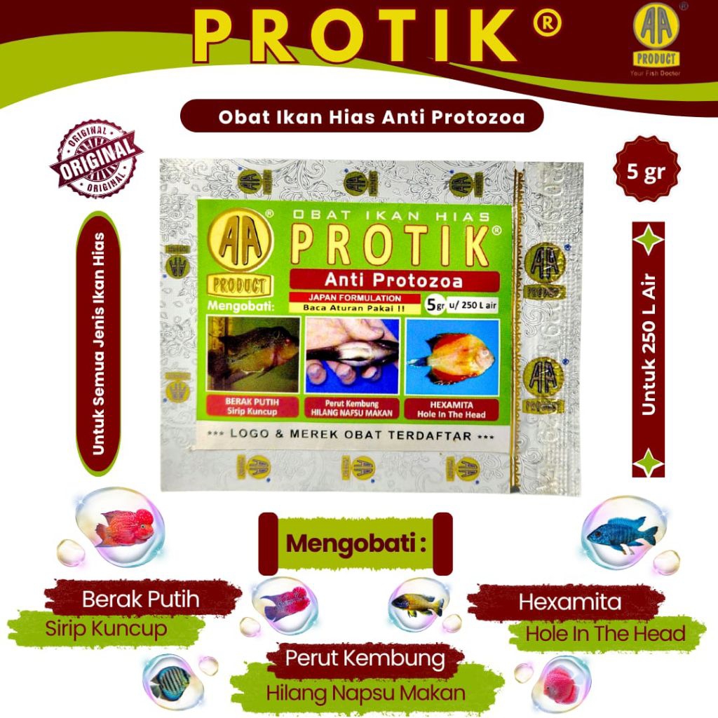 Jual Obat Ikan Hias Akari Protik Anti Protozoa Akari | Shopee Indonesia