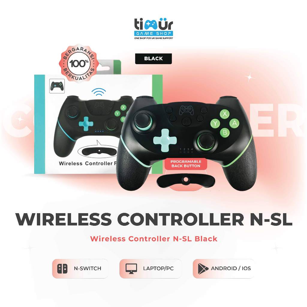 Jual Stick Stik Wireless Pro Controller Nintendo Switch Lite OLED ...