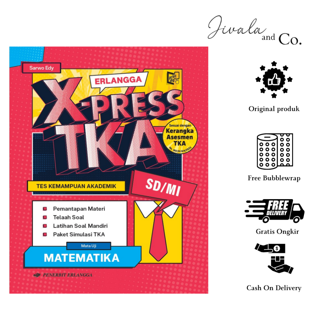 Jual ERLANGGA - ERLANGGA XPRESS TKA TINGKAT SD/MI | Shopee Indonesia
