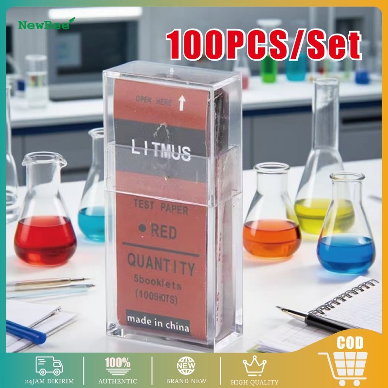 Jual Kertas Lakmus / Litmus Paper Merah dan Biru Per Pack isi 100 ...