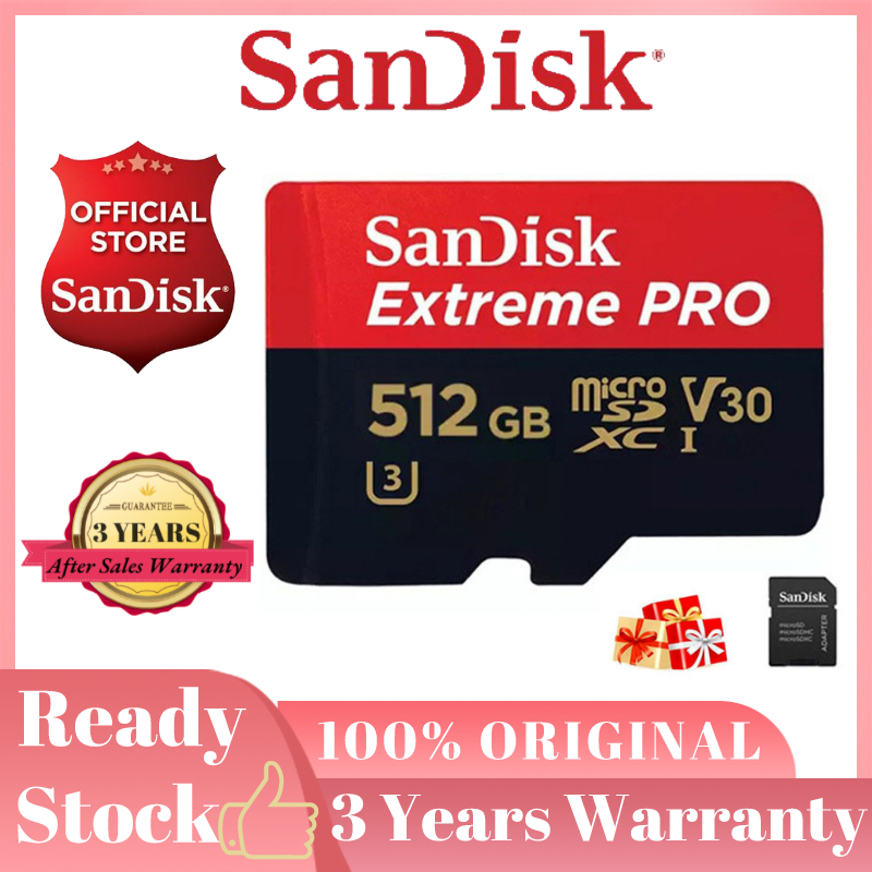 Jual SanDisk Extreme PRO micro sd card 128GB/256GB/512GB/1TB/2TB A2 UHS ...