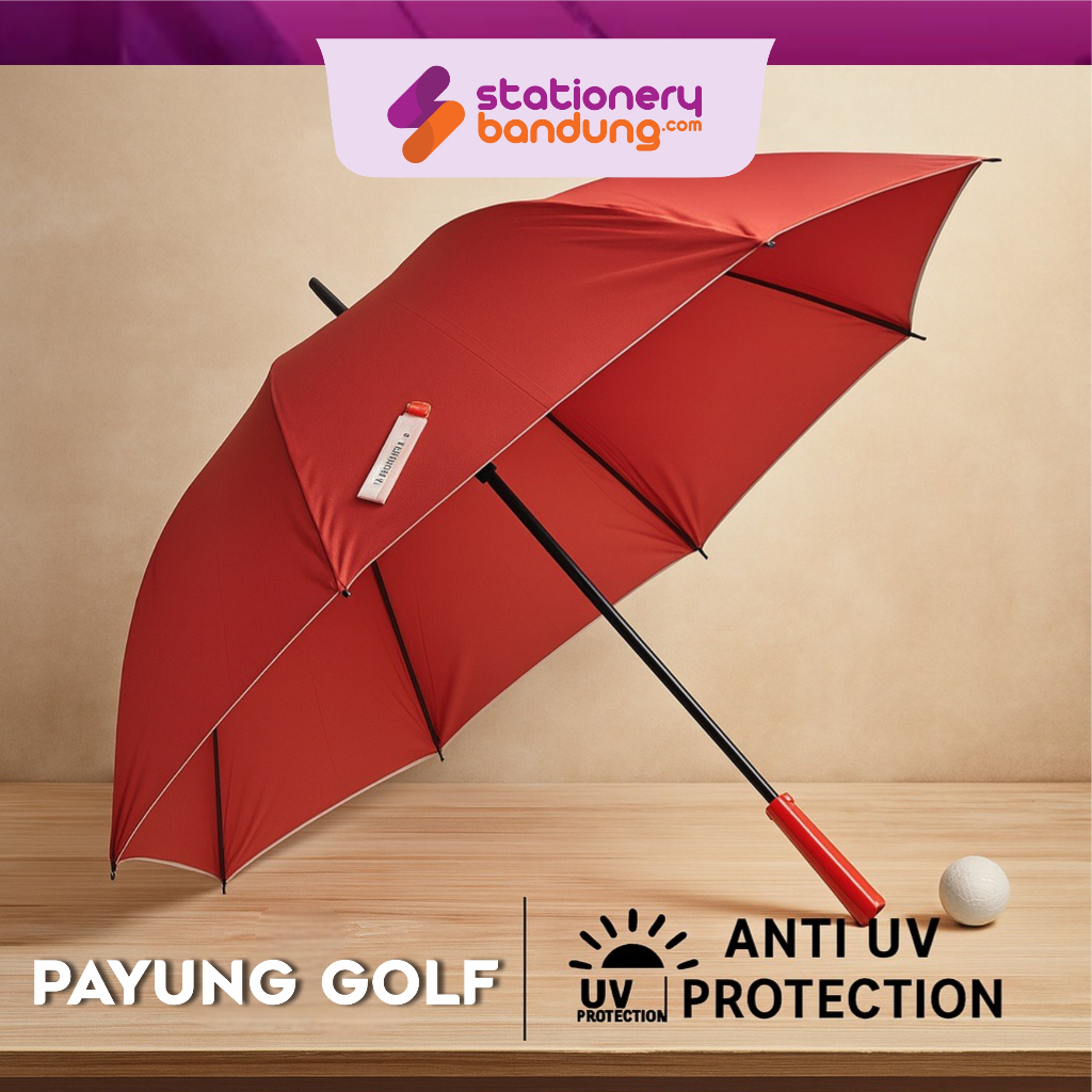 Jual Payung GOLF Polos Jumbo Size Anti UV Premium Quality Payung Besar ...