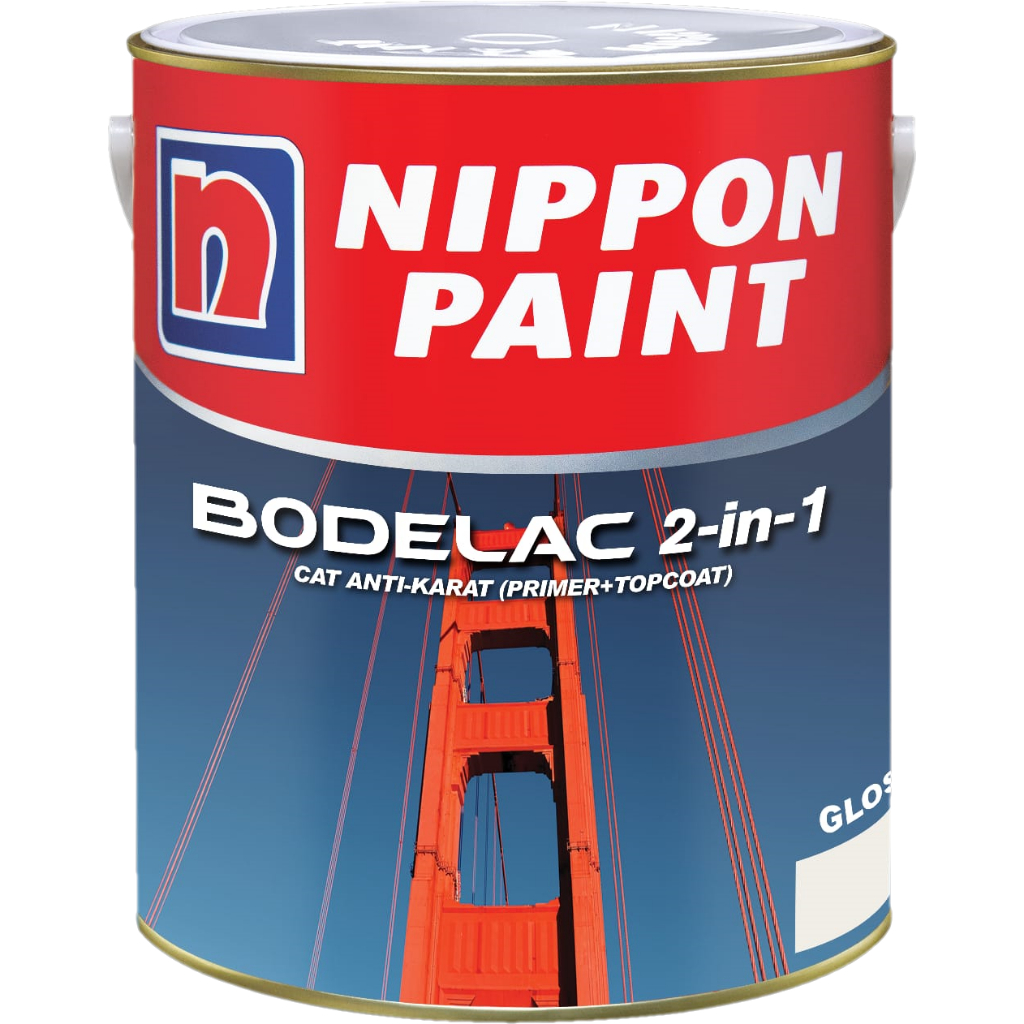 Jual NIPPON BODELAC 2IN1 RAL 7035 LIGHT GREY - 1 KG | Shopee Indonesia