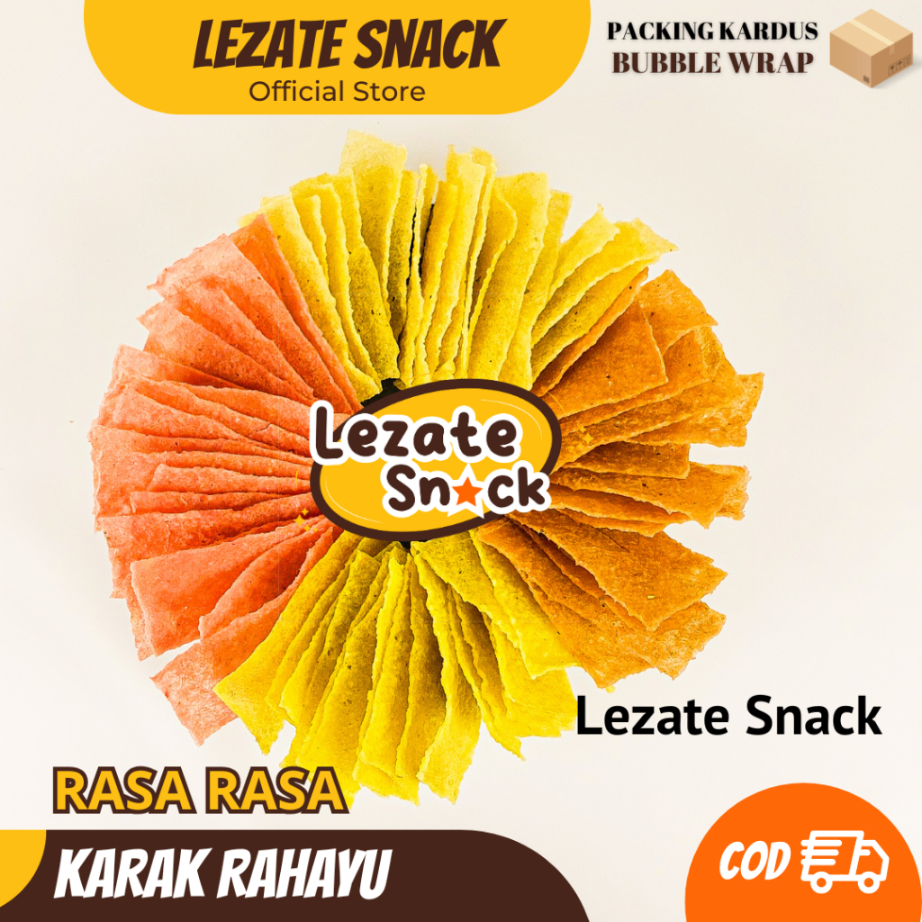 Jual Paket Kerupuk Gendar Isi 5 Rasa Campur Bawang Terasi Tenggiri ...