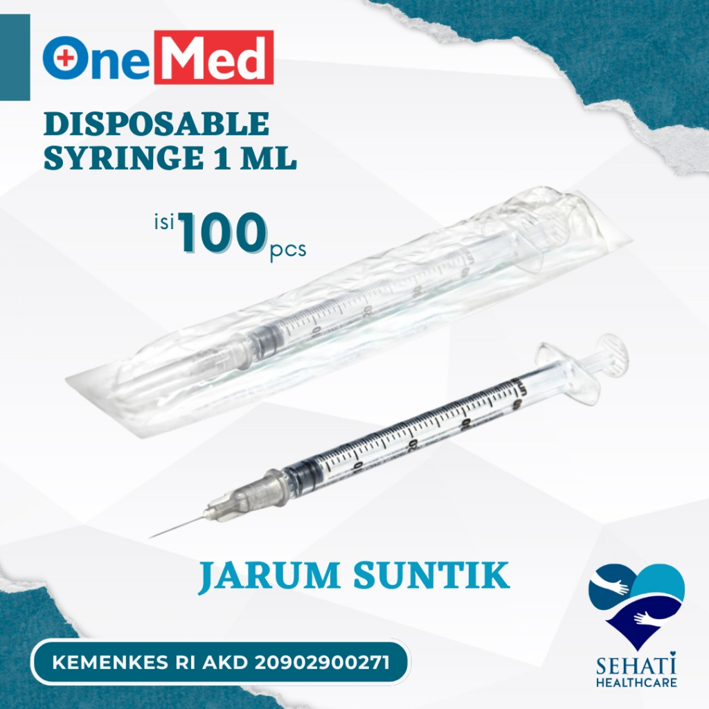 Jual Onemed MACAM SPUIT / SYRINGE | SPUIT ALL UKURAN PER BOX ISI 100 ...