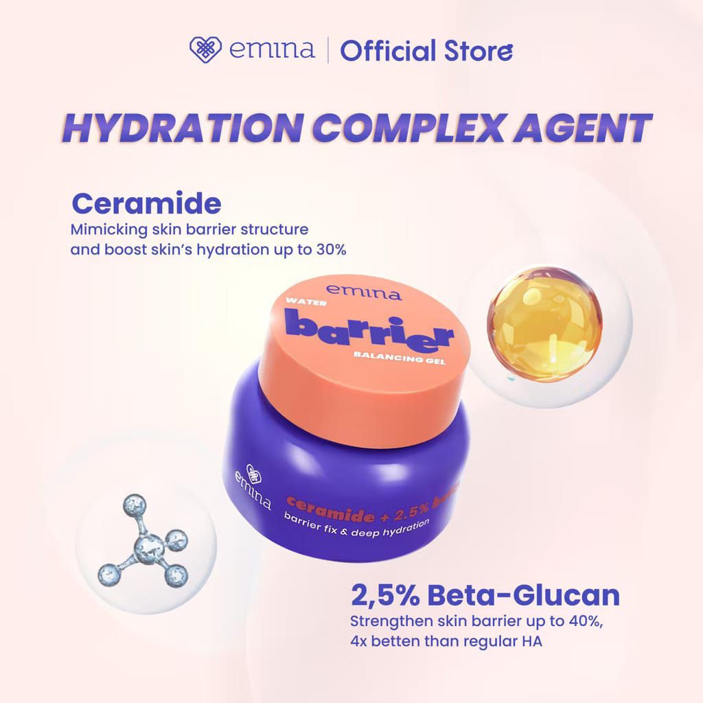 Jual Emina Water Barrier Balancing Gel 30gr – Moisturizer dengan ...