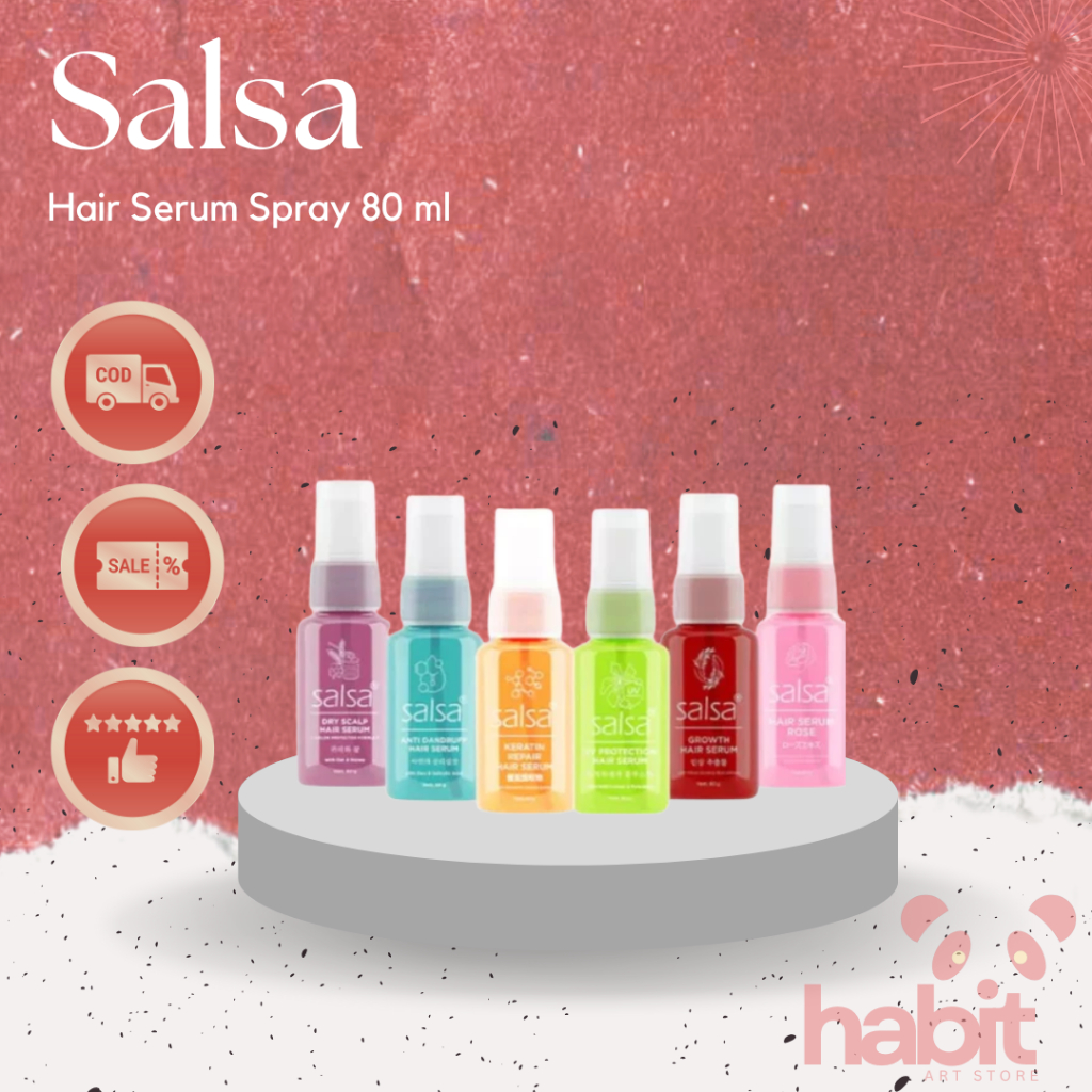 Jual Salsa Hair Serum Spray 80 ml | Shopee Indonesia