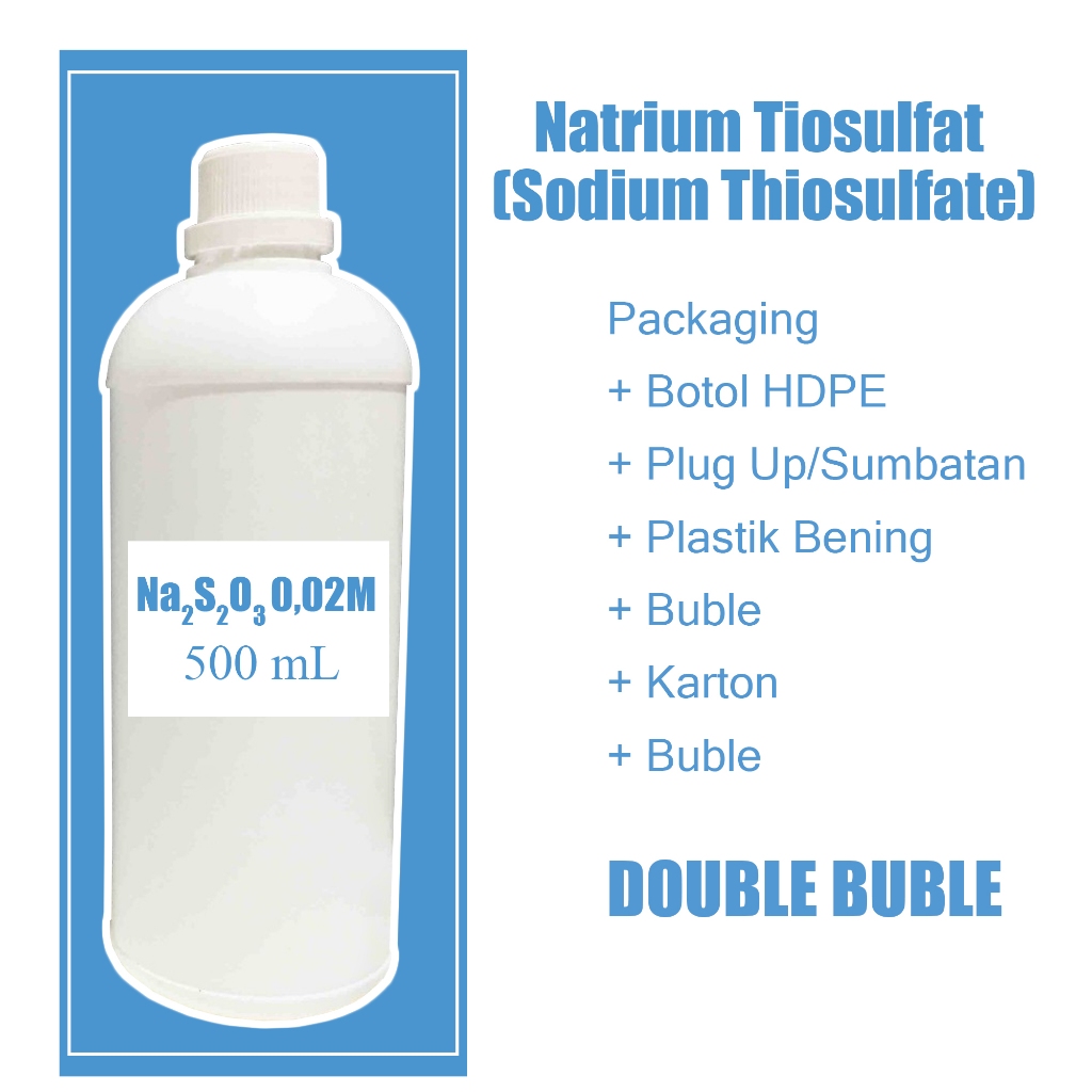 Jual Larutan Natrium Tiosulfat 0,01M / 0,1M / 0,02M / 0,2M / 0,05M /0 ...