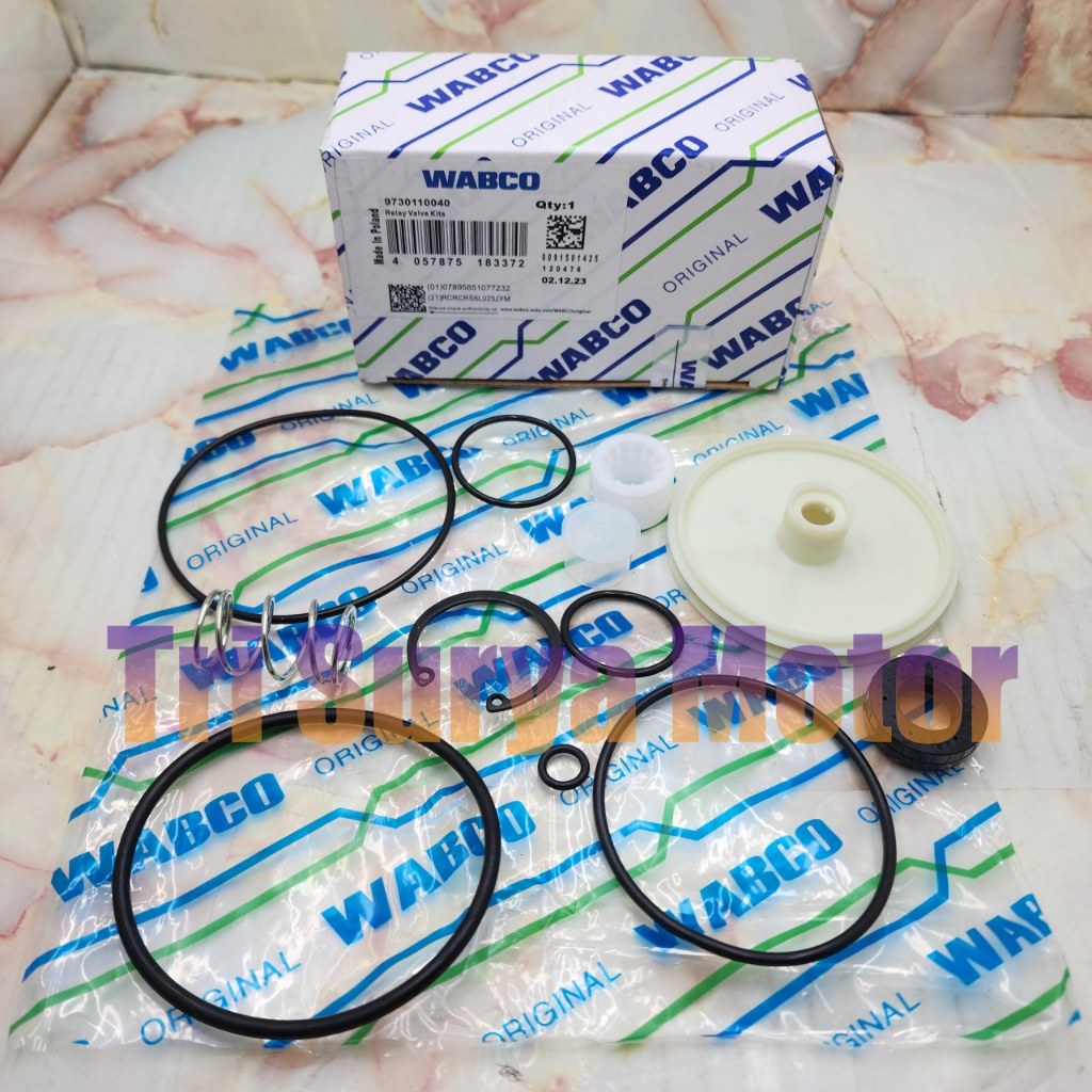 Jual Repair Kit Relay Valve Kura Kura Seal Kit Isi Relay Valve Hino 500 ...