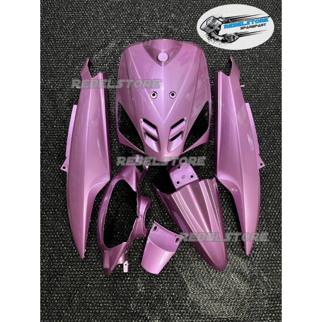 Jual Cover full body halus Yamaha mio sporty warna pink metalic ...