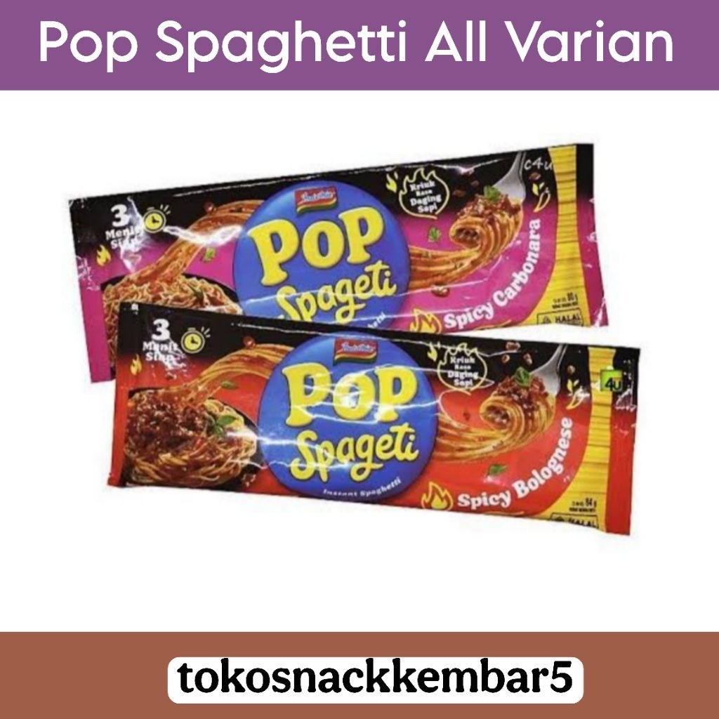 Jual Pop Spaghetti Carbonara dan Bolognese per biji | Shopee Indonesia