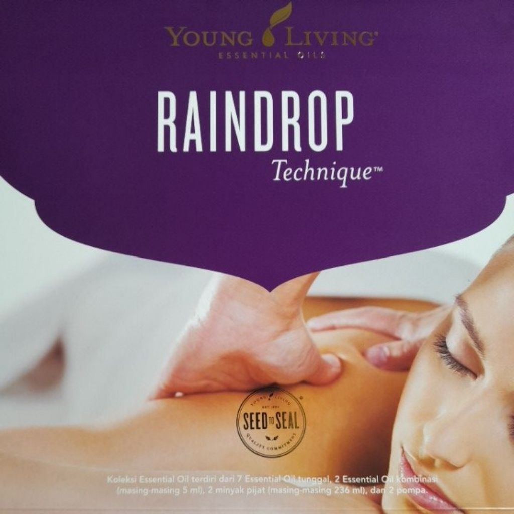 Jual YL raindrop technique young living original yleo,v6 young living ...