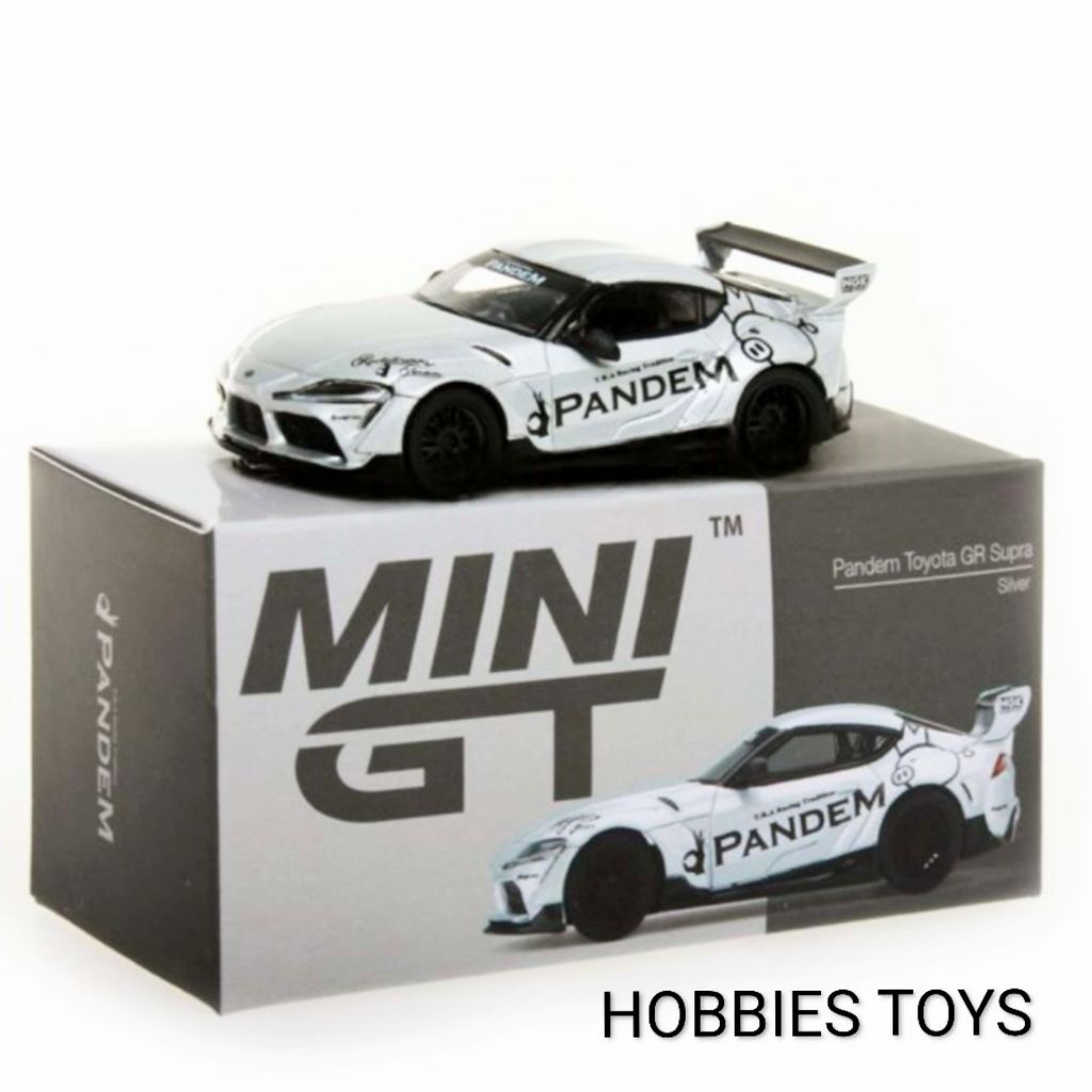 Jual Mini GT 175 Pandem Toyota GR Supra V1.0 Silver | Shopee Indonesia