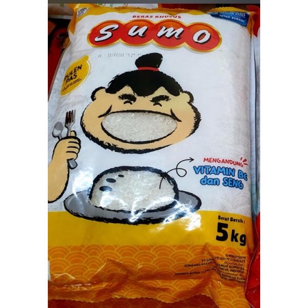 Jual Beras Sumo Kemasan Kuning 5 Kg | Shopee Indonesia