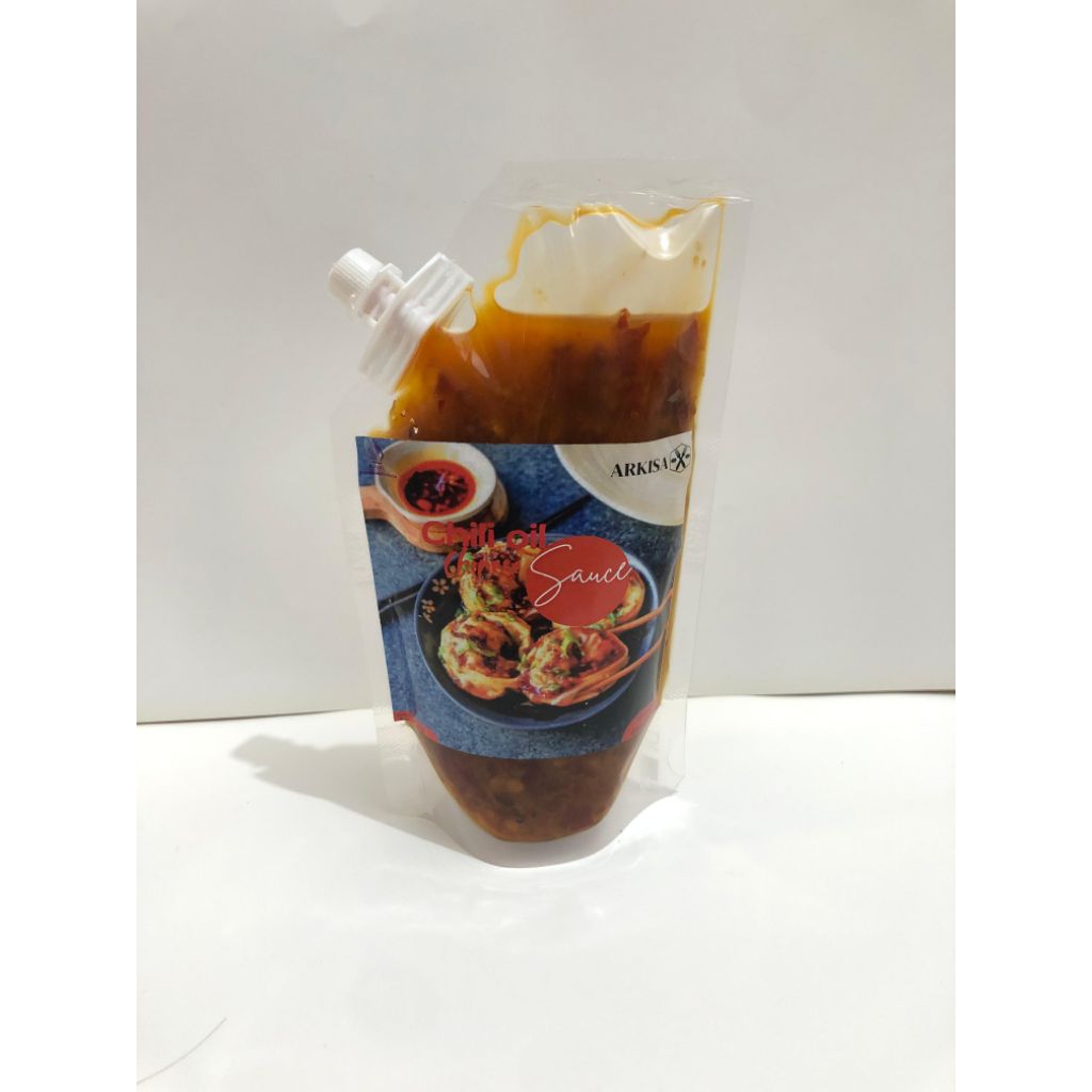 Jual Saus saos chili oil // saus chinese dimsum gyoza tempura gorengan ...