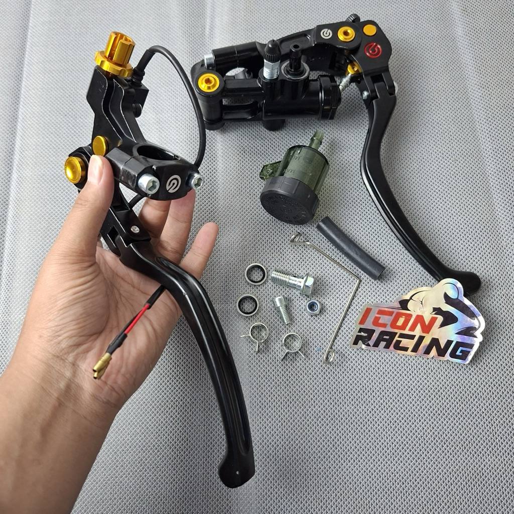 Jual MASTER REM SET GP SERIES BLACK EDITION VIETNAM CYLINDER MAGNESIUM ...