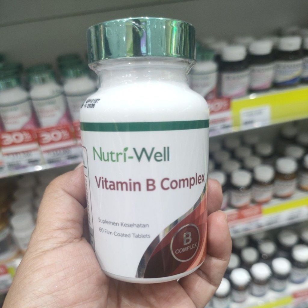 Jual Nutriwell Vitamin B Complex 60 tablet | Shopee Indonesia