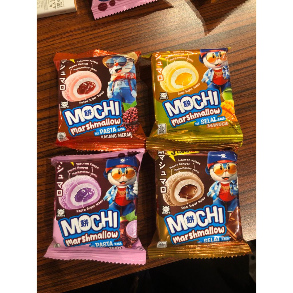 Jual SIDORI MOCHI MARSHMALLOW BAG ISI 8x25 SELAI COKLAT COKELAT KACANG ...