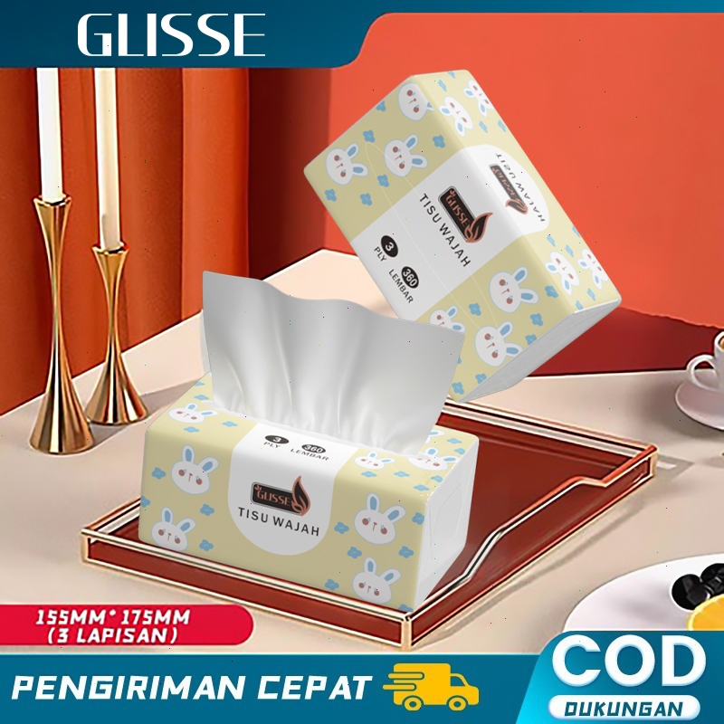 Jual (20 Pack Per CTN)Glisee Tissue /Soft Facial Tisu 120pulls*3ply ...