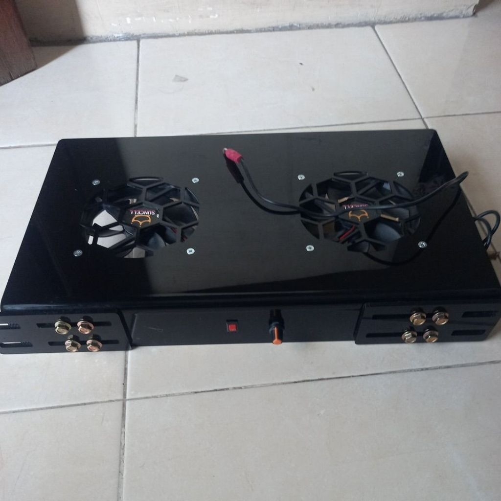 Jual kipas pendingin rack server 1U dengan 2 fan 12cm silent fan ...