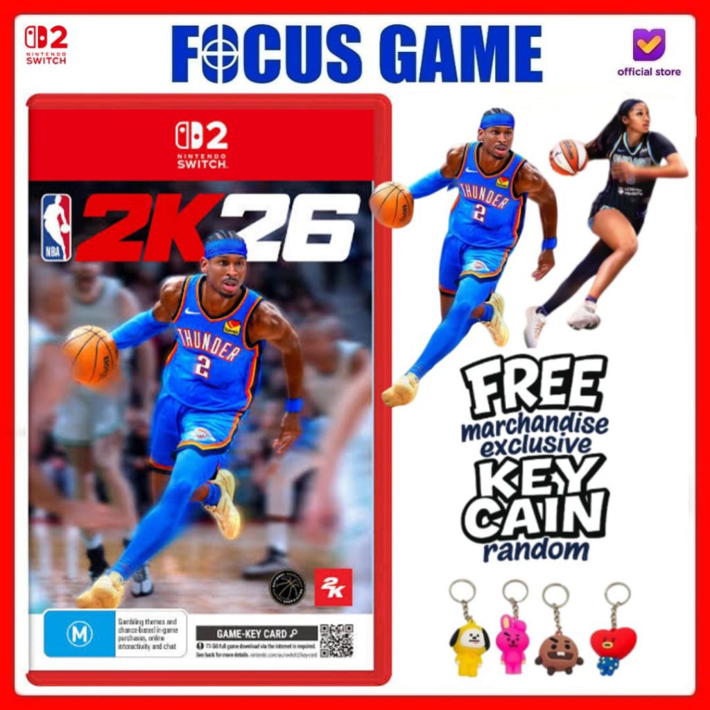 Jual NBA 2K26 Nintendo Switch 2 All Star Edition NBA 26 NS 2 NBA 2K 26 ...