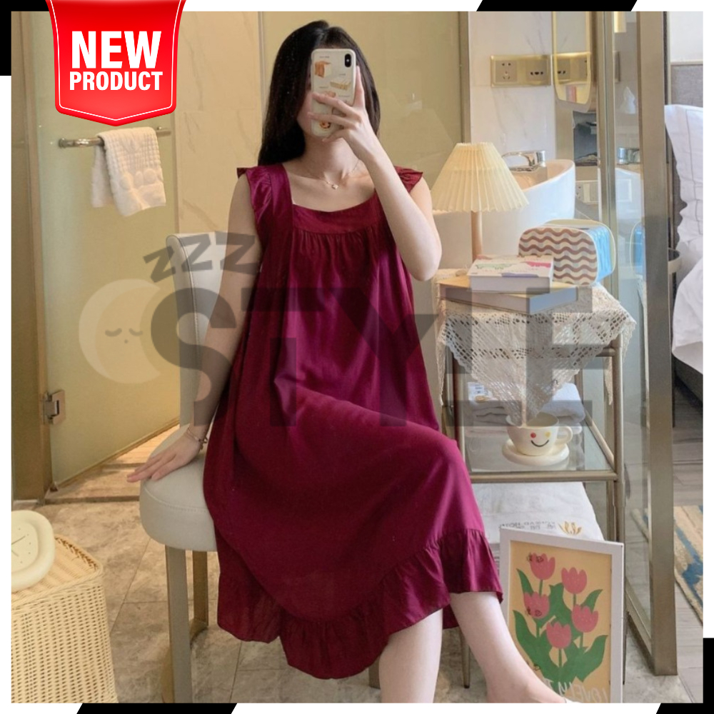 Jual ZzzStyle Daster Wanita Model Gaun Tidur Bahan Spandex Wanita Musim ...