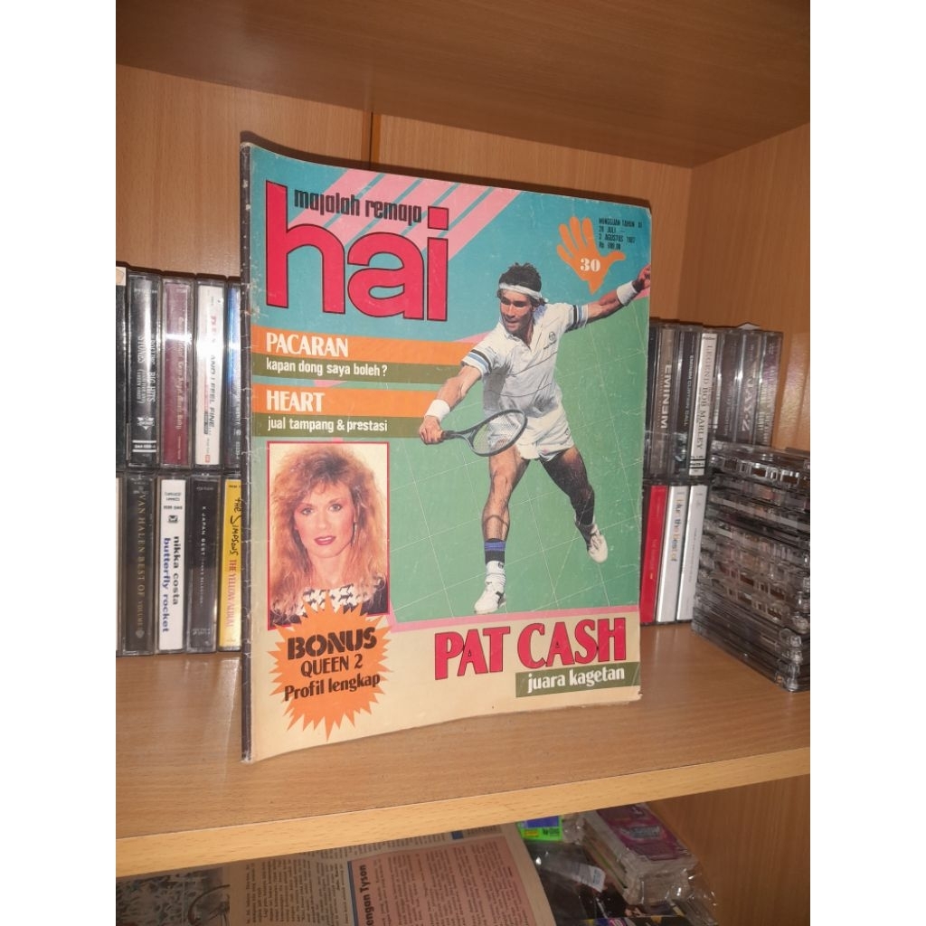 Jual Majalah HAI edisi 3 Agustus 1987 + Bonus Profil Lengkap Queen 2 ...