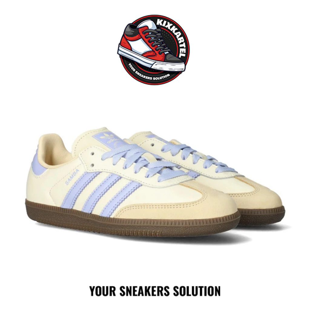 Jual Sepatu Adidas Samba OG Cream White Violet Tone Sand Strata ...