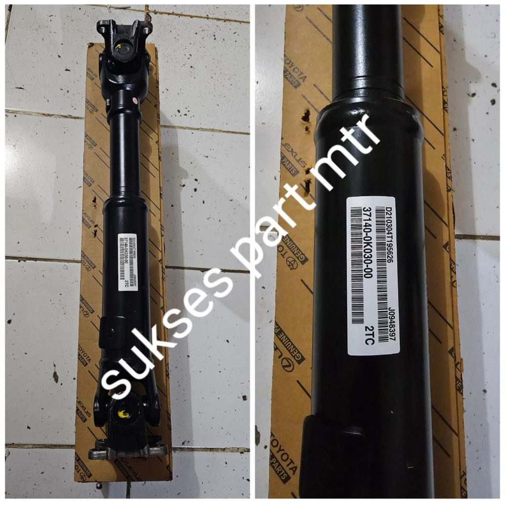 Jual proper shaft depan atau kopel depan hilux vigo 37140-0K030 ...