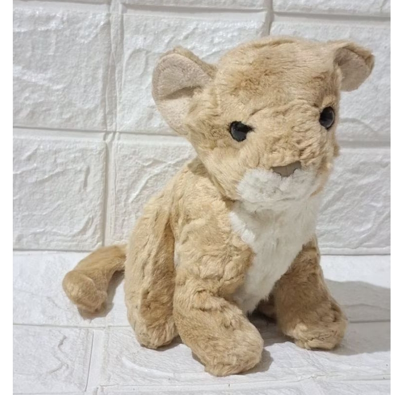 Jual boneka anak macan singa original brand hansa boneka hewan binatang ...