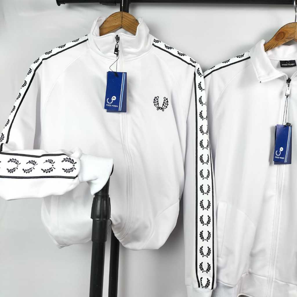 Jual FRED PERRY - Jacket Casual Pria Import Premium // Tracktop Zipper ...