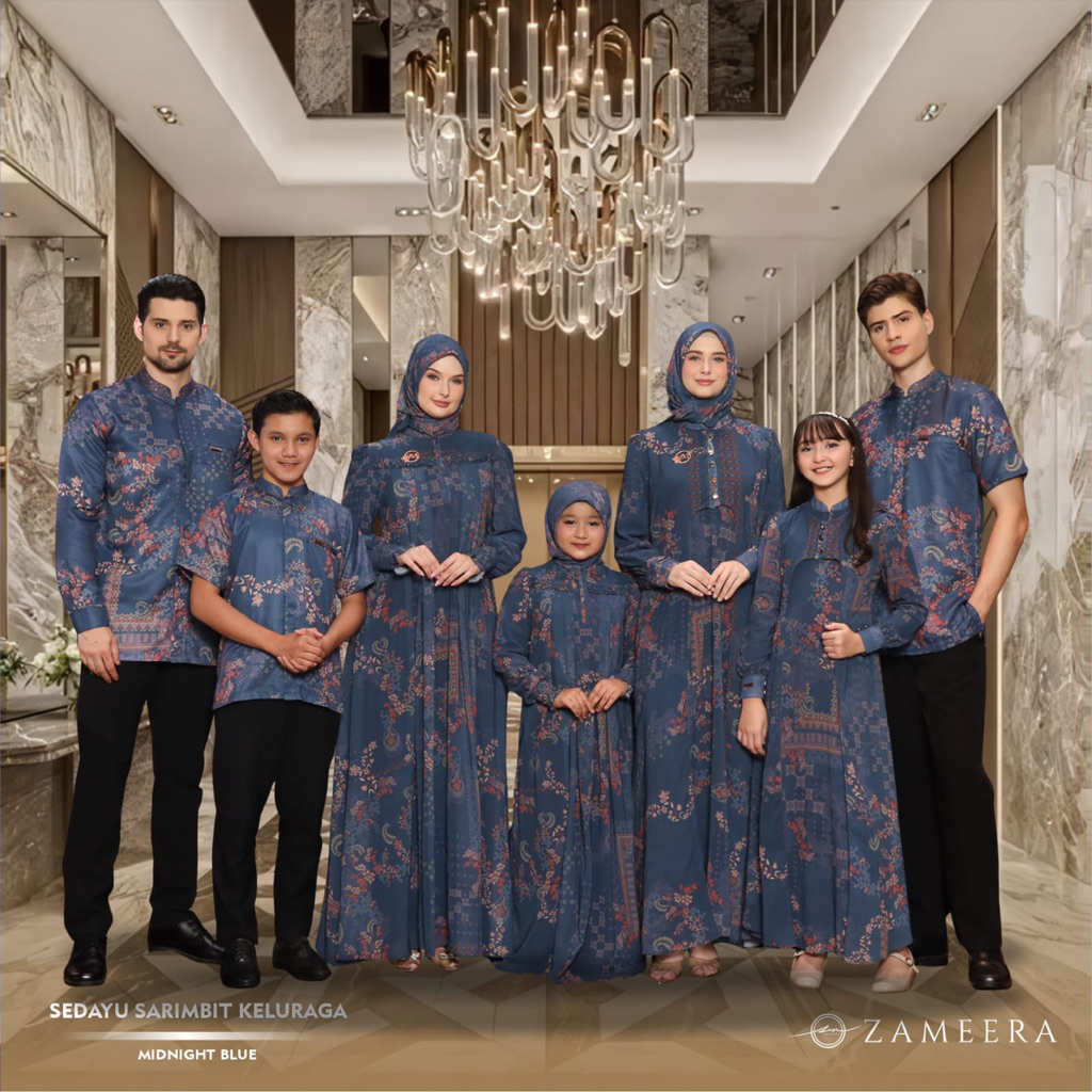 Jual SARIMBIT 2026 ZAMEERA SEDAYU MIDNIGHT BLUE | Shopee Indonesia