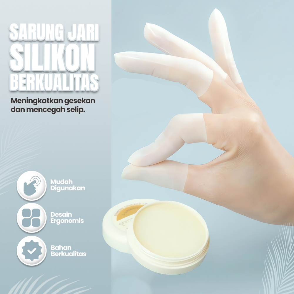 Jual Tempat tidur jari silikon elastis dan lembut sekali pakai, masker ...