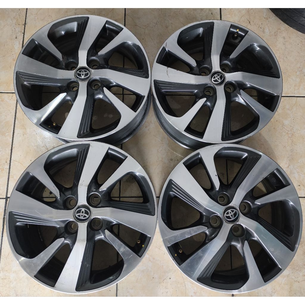 Jual VELG TOYOTA YARIS TRD R16 4x100 ORIGINAL | Shopee Indonesia