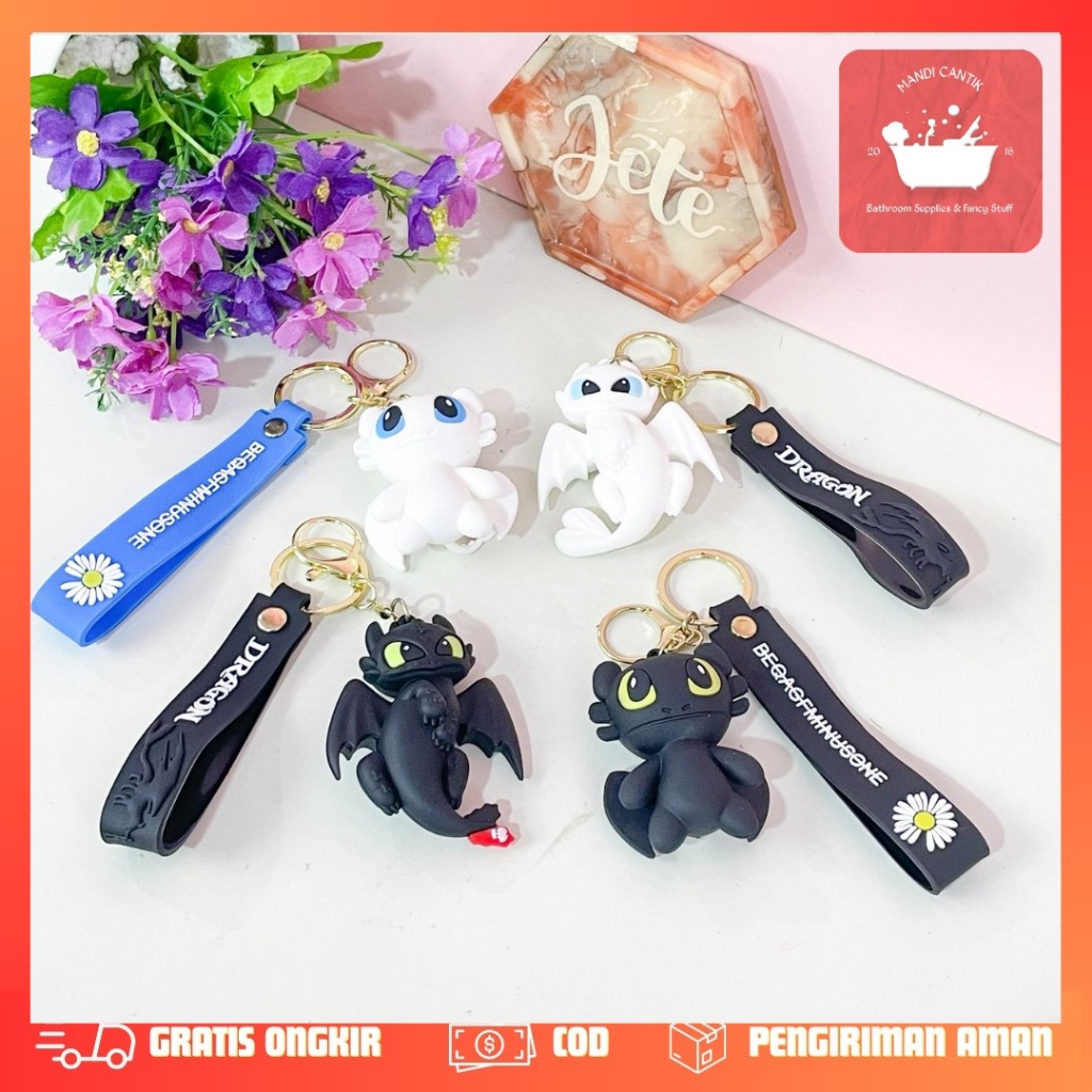 Jual GANTUNGAN KUNCI MEWAH HOW TO TRAIN YOUR DRAGON TOOTHLESS UKURAN ...