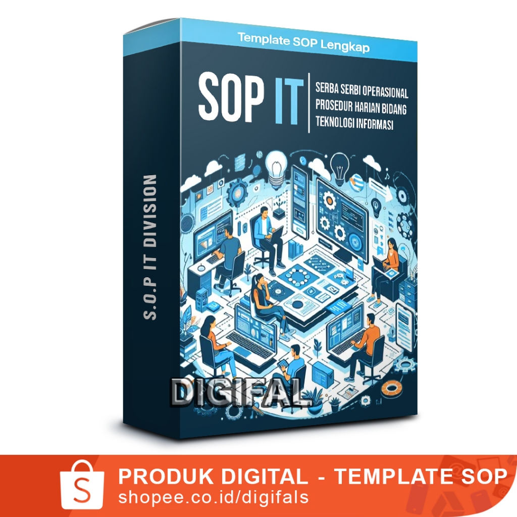 Jual Paket SOP IT Division - Template Standar Operasional Prosedur ...