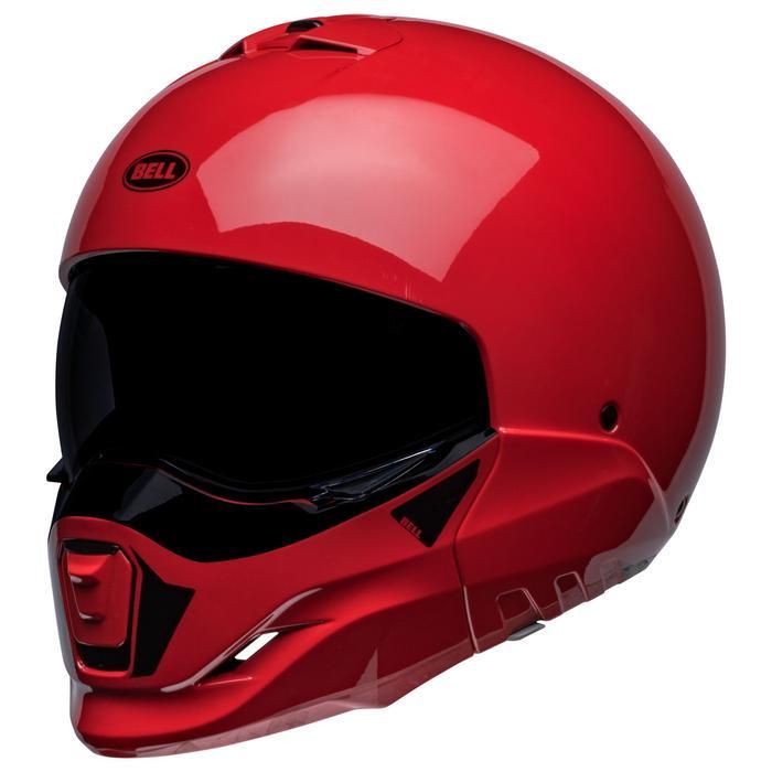 Jual HELM BELL BROOZER - DUPLET GLOSS RED | Shopee Indonesia